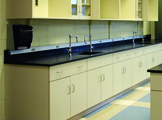 plastic laminate casework | lab casework | New England Lab
